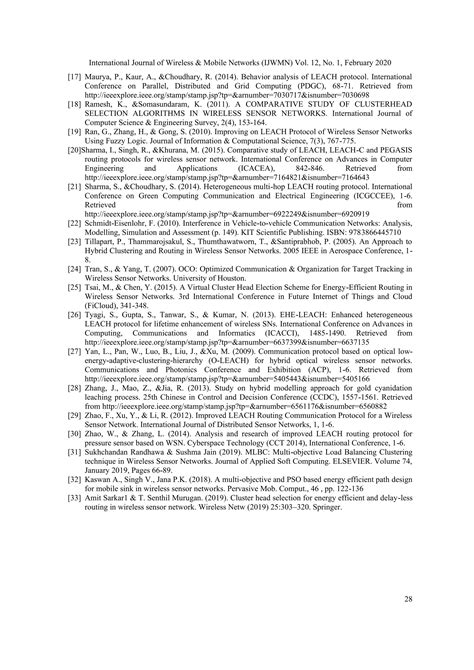 An Enhanced Hybrid Routing And Clustering Technique For Wireless Sensor Network Pdf