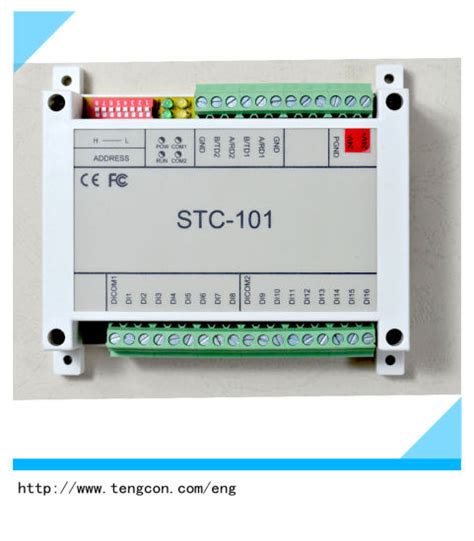 16 Digital Input Expandable Io Module Stc 101 With Rs485232 Modbus Rtu