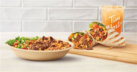 Tim Hortons Launches New Chipotle Steak Loaded Wrap And Loaded Bowl