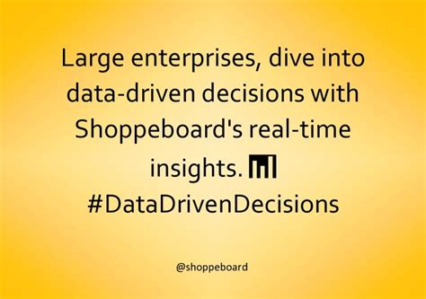 Shoppe Board On Linkedin Datadrivendecisions