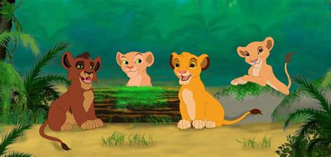 Happy Cubs By Charcoal1carly On Deviantart Lion King Fan Art Lion King Art Lion King Story