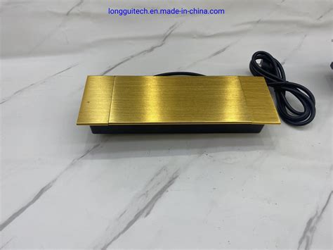 Vga Table Top Socket Furniture Cable Box And Aluminium Box