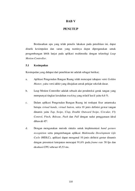 Pdf Hand Gesture Recognition Pada Aplikasi Pengenalan Bangun Ruang