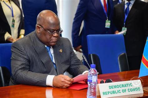 Rdc Félix Tshisekedi Entame Une Visite Detat De Deux Jours Au