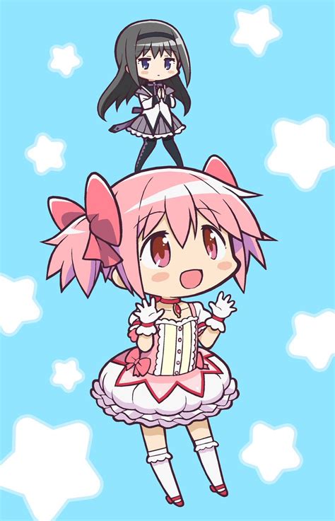 Uそこ（かちとりたい On Twitter Rt Getchunchi みんなのデフォ絵と等身絵の比較が見たい まどほむ！