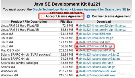 java 官网下载 安装（linux） java官网下载 csdn博客