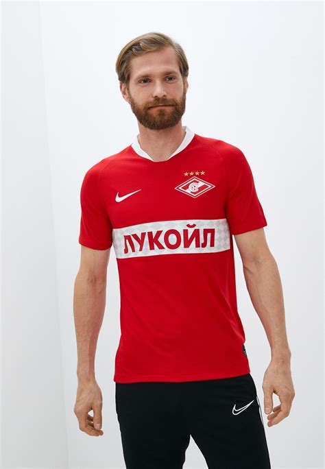 Футболка спортивная Nike SPM M NK BRT STAD JSY SS HM, цвет: красный ...