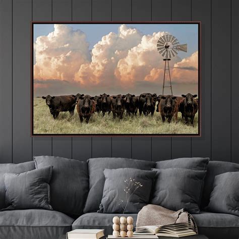 Cow Wall Art Rustic Farmhouse And Western Cow Prints Teri James