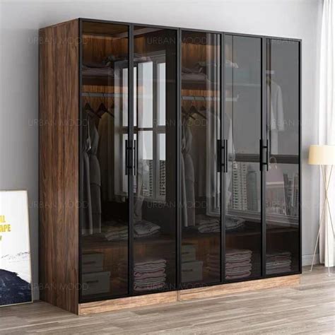 Glass Wardrobe Design For Modern Bedrooms