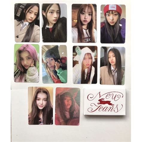 Jual Photocard Newjeans Omg Haerin Beanie Merah Haerin Pout Minji Hyein