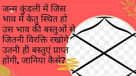कुंडली जिस भाव में केतु हो उस भाव की बस्तुओं से जितनी विरक्ति रखोगे