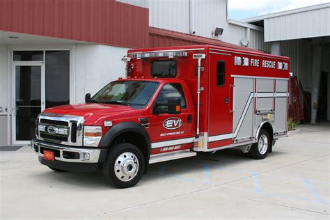 Light Duty Rescue Truck 12 Ft Cape Coral Fire EVI Fire Trucks