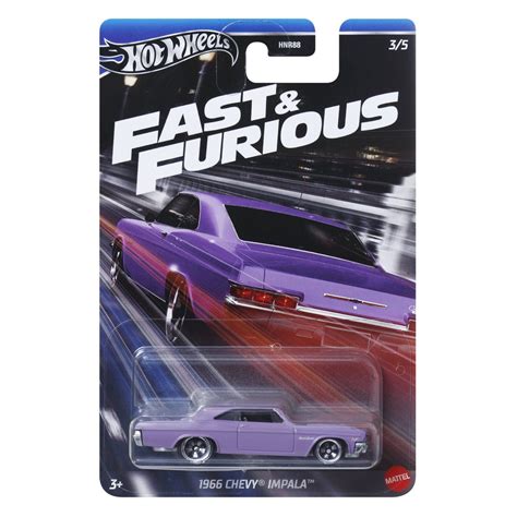 Машинка Mattel 2024 Fast & Furious HNR88 1966 CHEVY IMPALA купить на ...