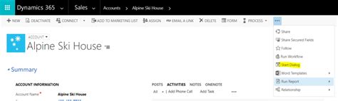 Dialogs In Dynamics 365 Carl De Souza
