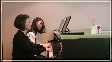 주의 친절한 팔에 안기세 Leaning On The Everlasting Arms 찬송가 405장 4hands Youtube