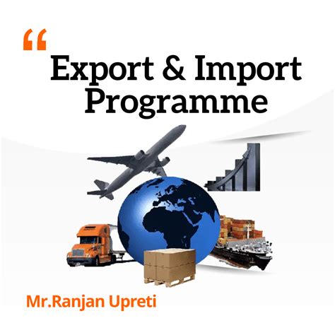 Export Import Programme Edukating