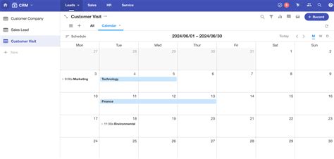 View Calendar Hap
