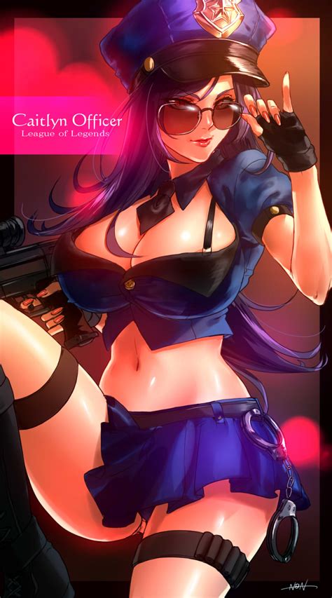 Caitlyn And Officer Caitlyn League Of Legends Drawn By Non Nonzile