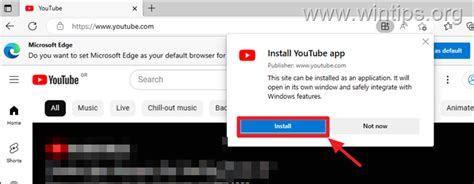Comment Installer Lapplication Youtube Sur Windows 1011 All Things Windows