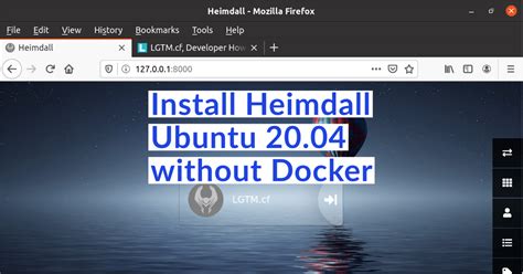 How To Install Heimdall Dashboard On Ubuntu 2004 Varhowto