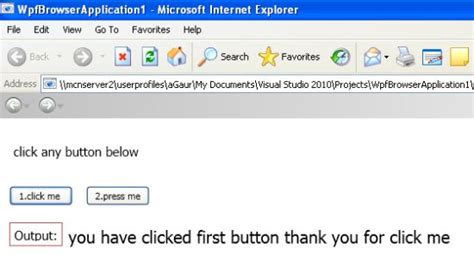 XAML Browser Application In ASP NET
