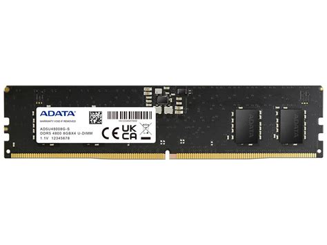 Adata Ddr5 8gb 8gbx1 4800 ราคาแรม