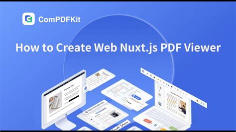Pdf Technologies Pteltd On Linkedin How To Create Web Nuxtjs Pdf Viewerreader Compdfkit