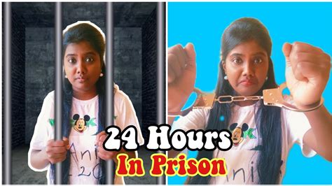 Living In Prison For 24 Hours Challenge Overnight In Prison 😭😭😭 Youtube