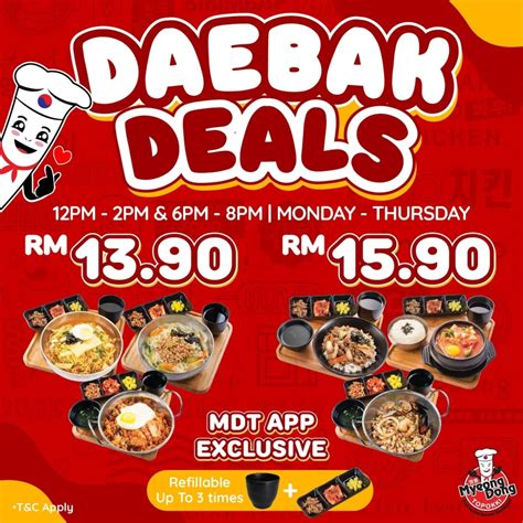 Myeongdong Topokki Menu Malaysia Prices And Promos 2025