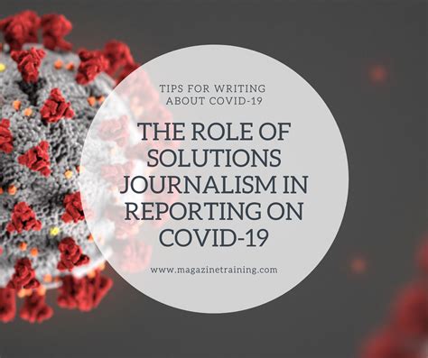 The Role Of Solutions Journalism Magazine Training International