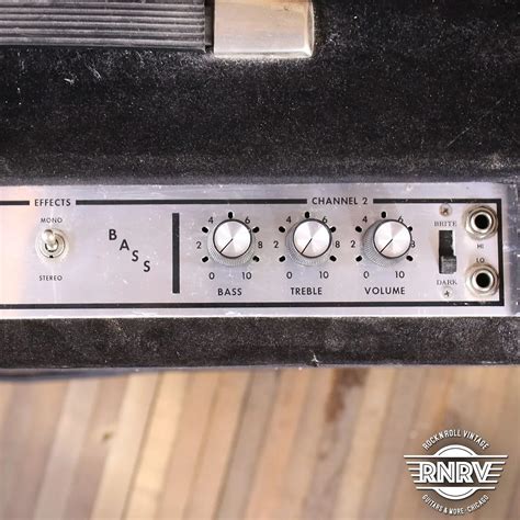 1970 Polytone 101 Black Amps And Preamps Rock N Roll Vintage Guitars