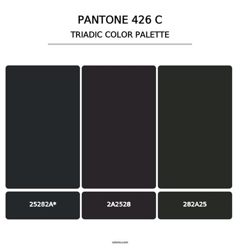 Pantone 426 C Color Palettes