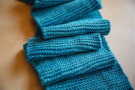 Learn To Knit Garter Stitch Scarf Pattern School Of Sweetgeorgia