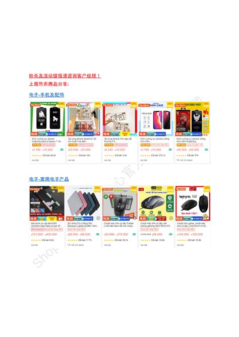 【shopee市场周报】虾皮越南站2024年9月第3周市场周报 Dny123跨境导航