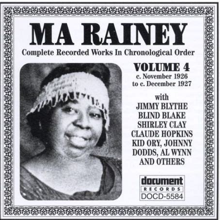 Complete Recorded Works 1928 Sessions Ma Rainey Famousfix