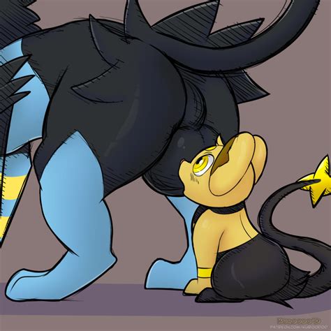 Rule 34 11 Absurd Res Ambiguous Gender Balls Big Balls Black Body Black Fur Blue Body Blue