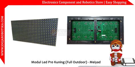Jual Modul Led P10 Kuning Full Outdoor Meiyad