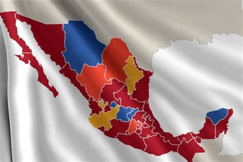 Crece La Ola Guinda Así Luce El Mapa Político De México
