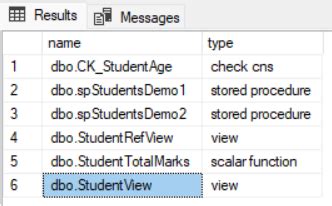 Sql Server Sp Depends Geeksforgeeks