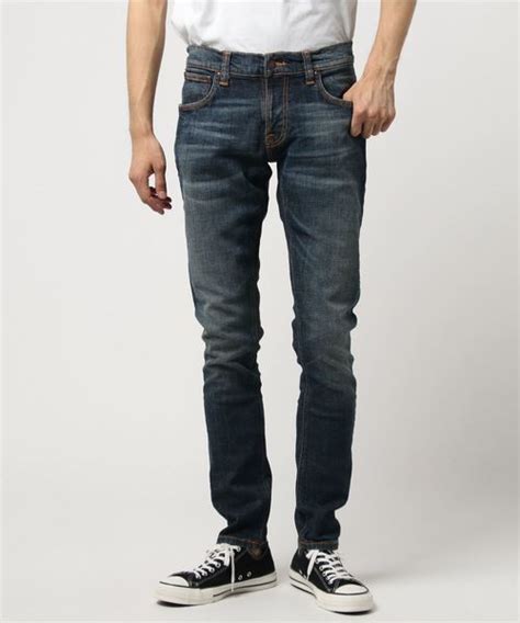 Nudie JeansヌーディージーンズのTight Terry Dark Pacificデニムパンツ WEAR