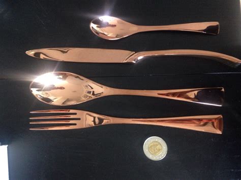 Jetrose™ Premium Stainless Steel Rose Gold Cutlery Set Sucreetcoton