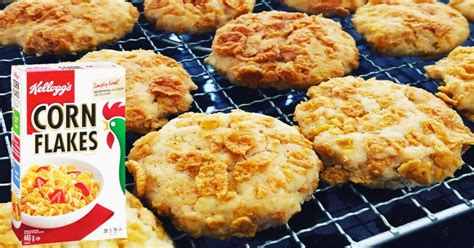 5 Ingredient Cornflake Cookie Recipe Diy Joy
