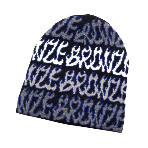 Flame Beanie Black Bronze56k