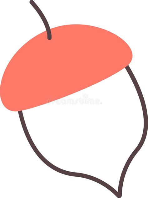 Acorn Oak Fruit Stock Vector Illustration Of Nature 286418338