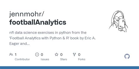 Github Jennmohrfootballanalytics Nfl Data Science Exercises In