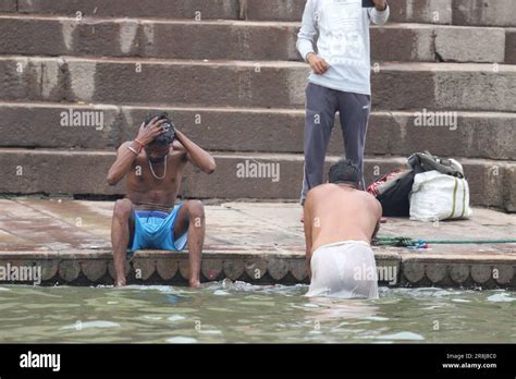 Varanasi The Sacred City Of India Stock Photo Alamy