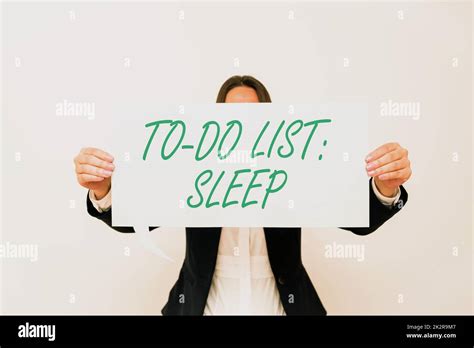 text sign showing to do list sleepthings to be done priority object is