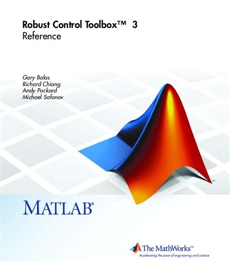 Mathworks Robust Control Toolbox 3 Reference