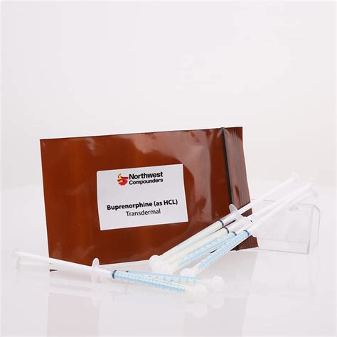 Buprenorphine As Hcl Transdermal Gel Northwest Compounders