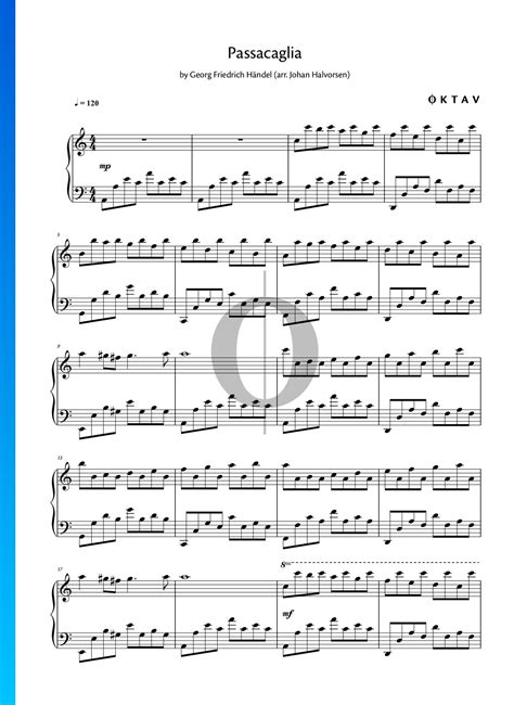 Suite No 7 in G Minor HWV 432 Passacaglia Georg Friedrich Händel